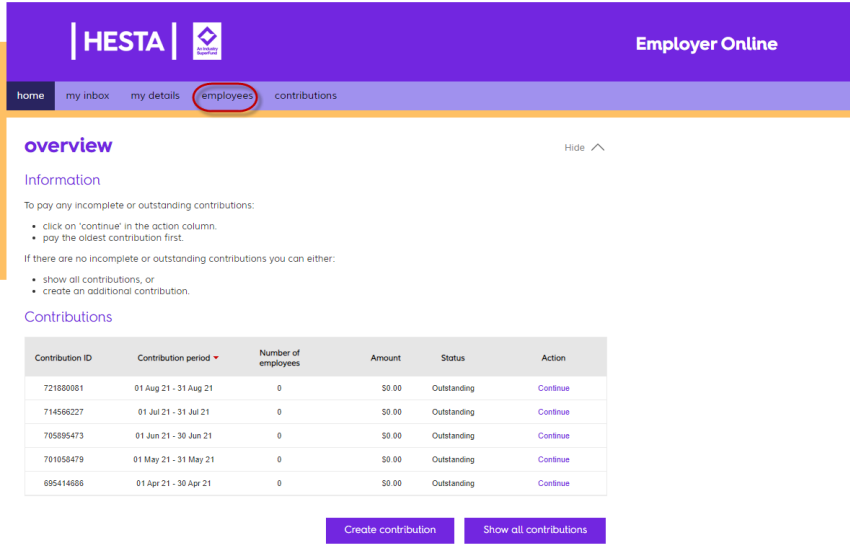 Click On Employees Add Employee Click On Employees Add Employee